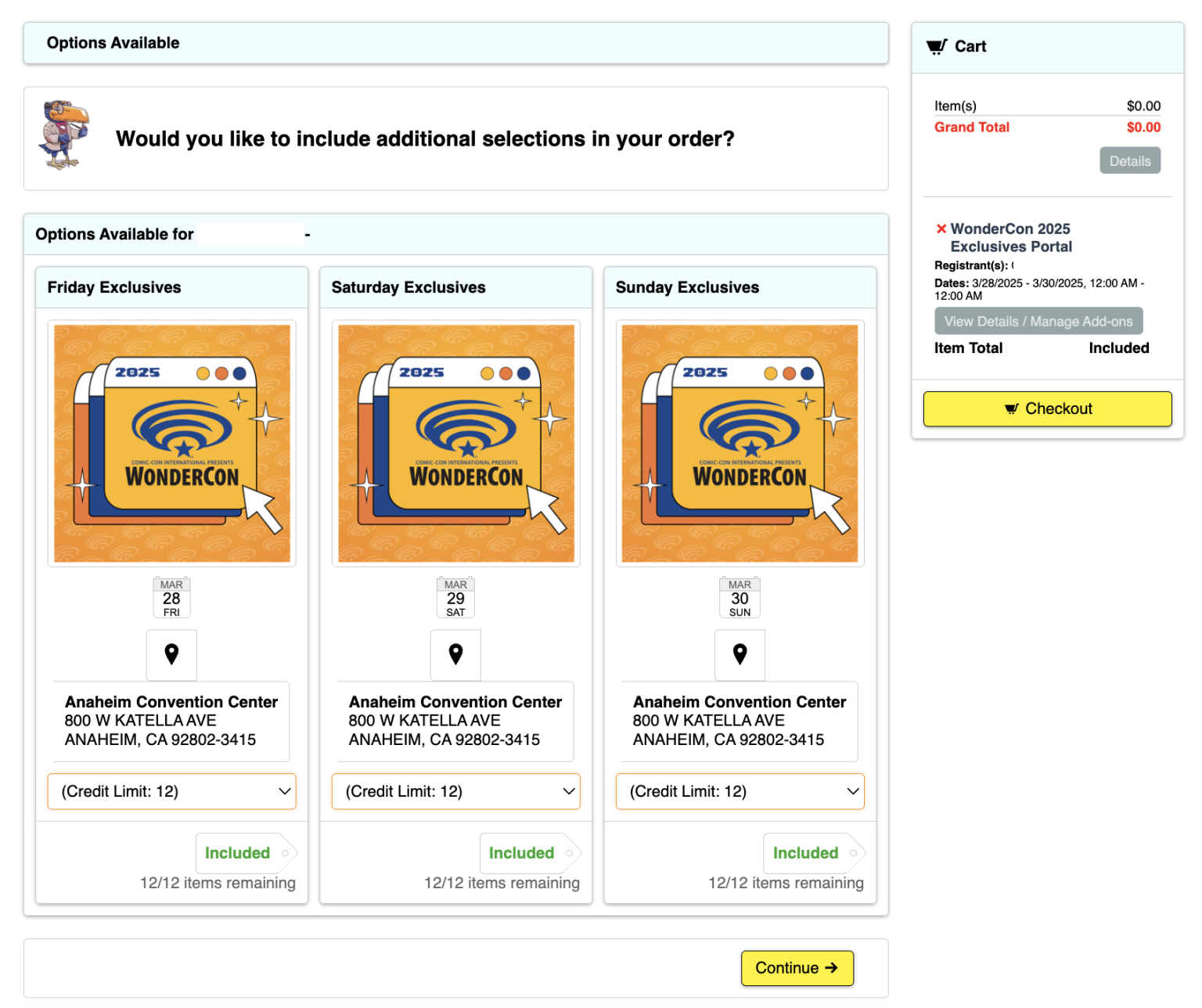 COMIC-CON And WonderCon EXCLUSIVES PORTAL FAQ - Comic-Con International