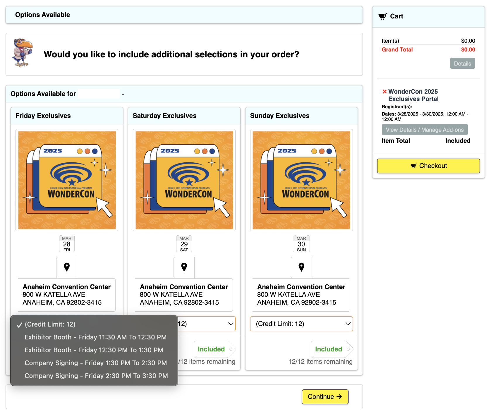 COMIC-CON And WonderCon EXCLUSIVES PORTAL FAQ - Comic-Con International