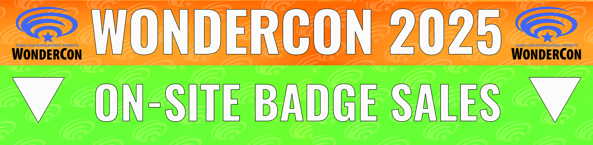 Badge Pick-Up - WonderCon