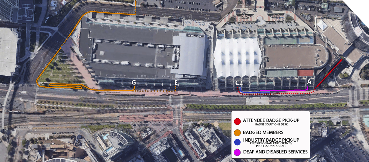 Badge Pick-Up - Comic-Con