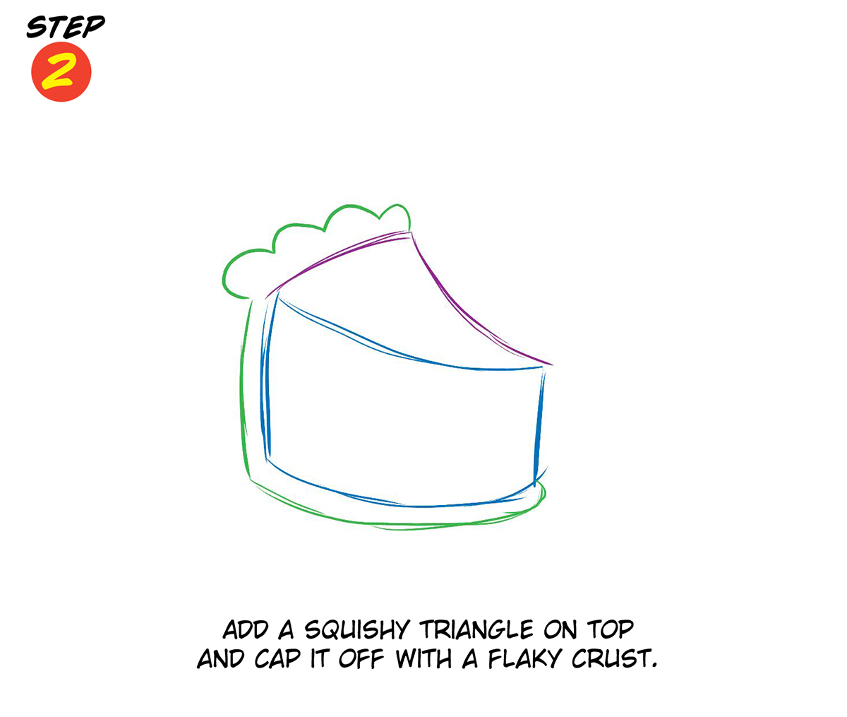 You Can Draw with Katie Cook 042: How to Draw Pie! - Toucan