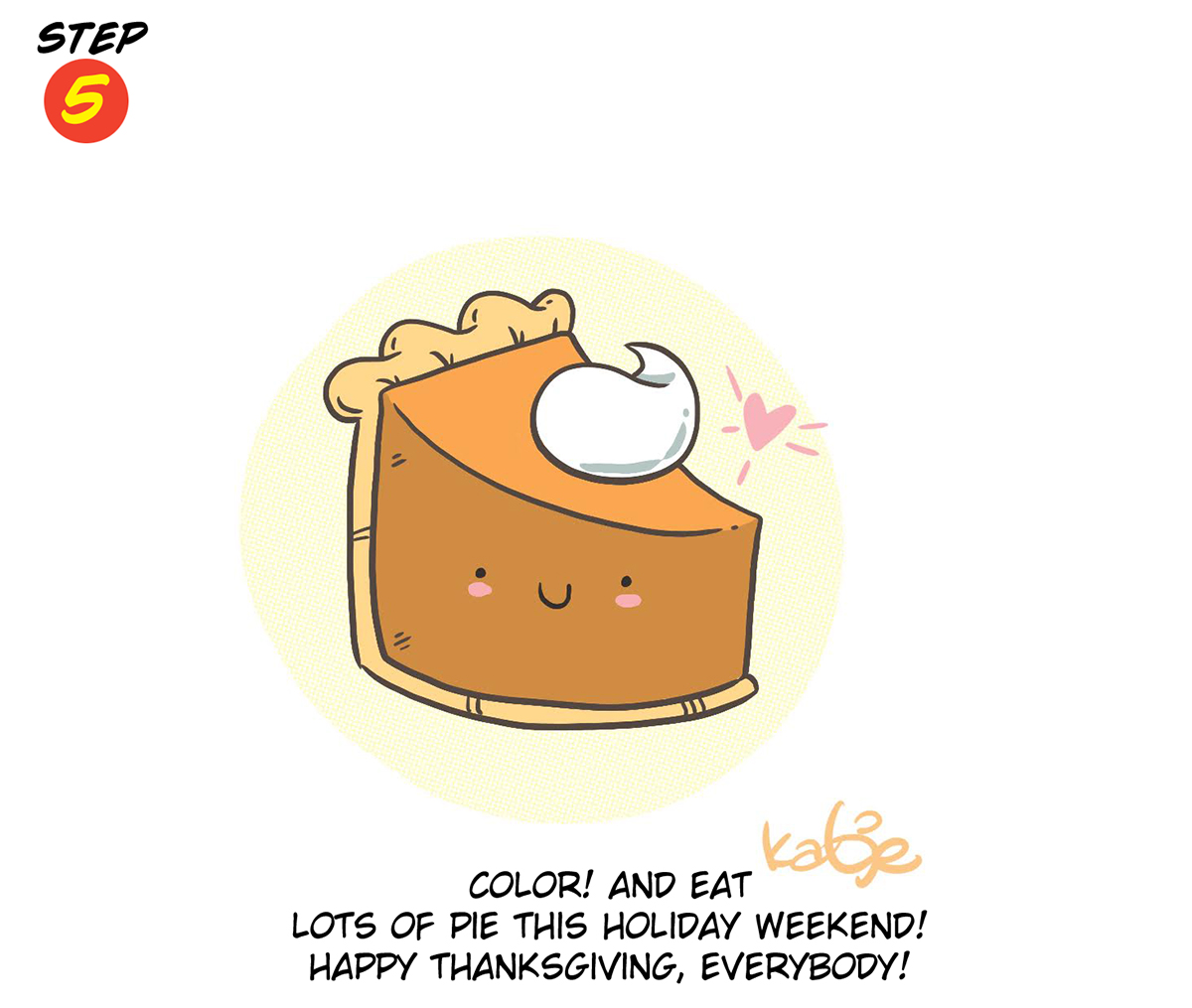 You Can Draw with Katie Cook 042: How to Draw Pie! - Toucan